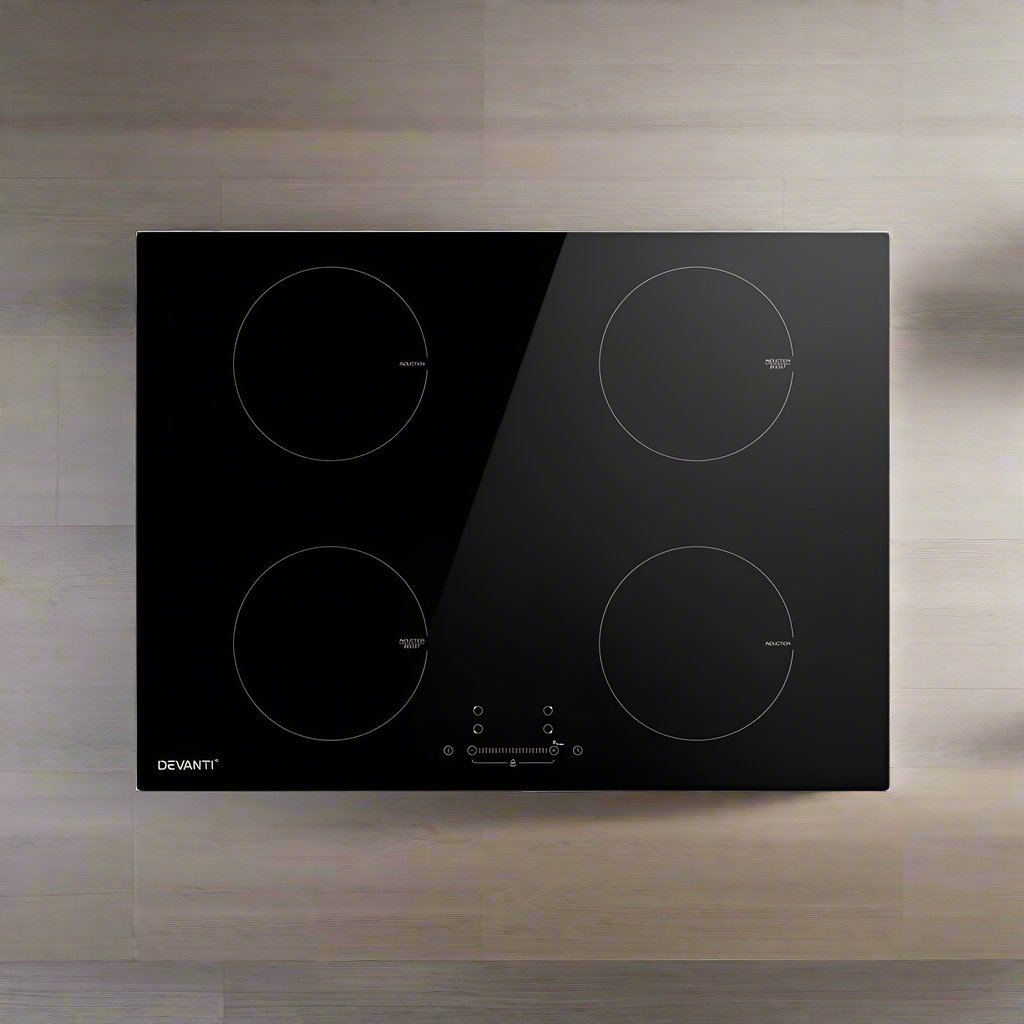 Danoz Kitchen 🧑‍🍳🥘 Devanti Electric Induction Cooktop 70cm Ceramic 4 Z ...