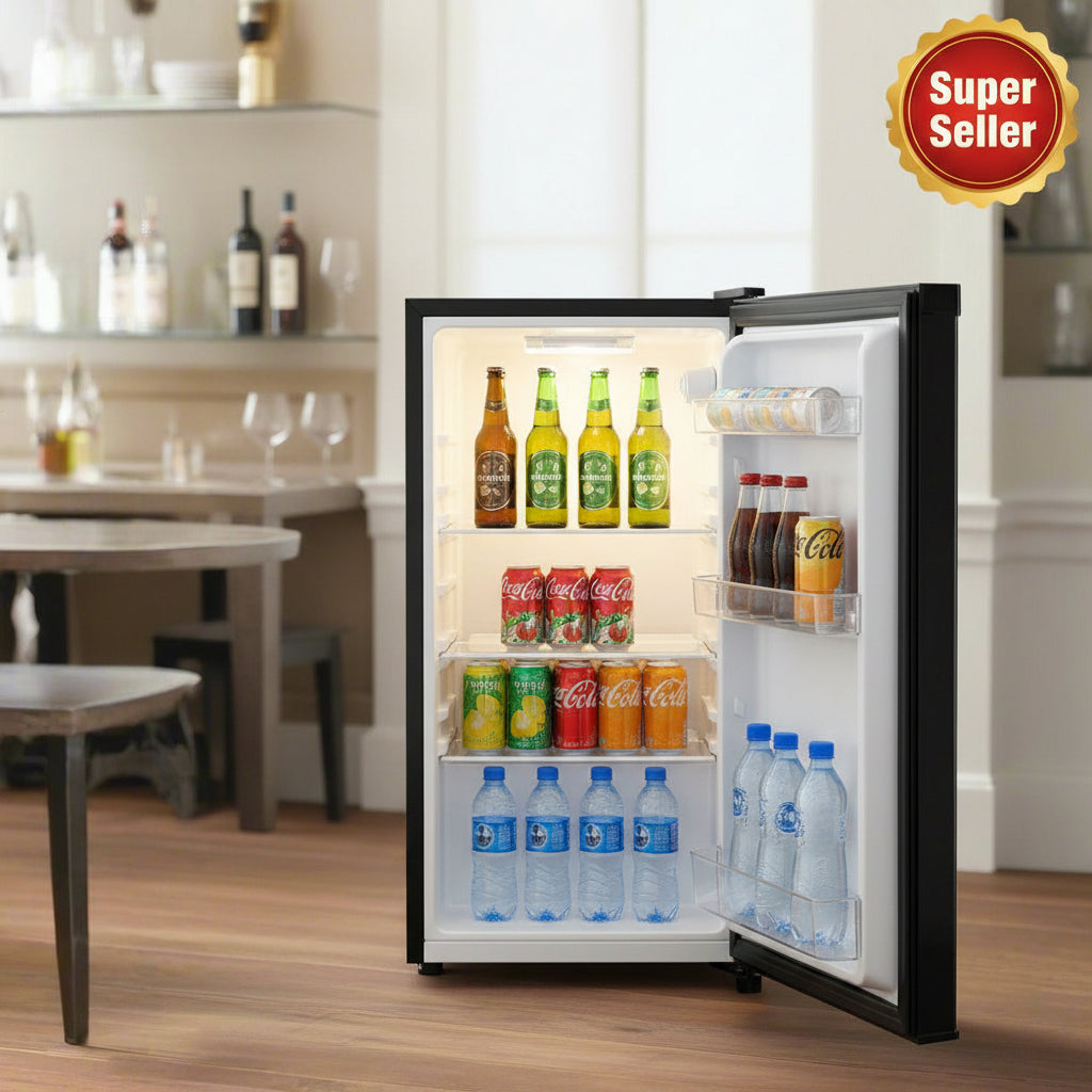 Danoz Direct - Glacio 95L Portable Fridge Freezer Bar Upright 12V/24V ...