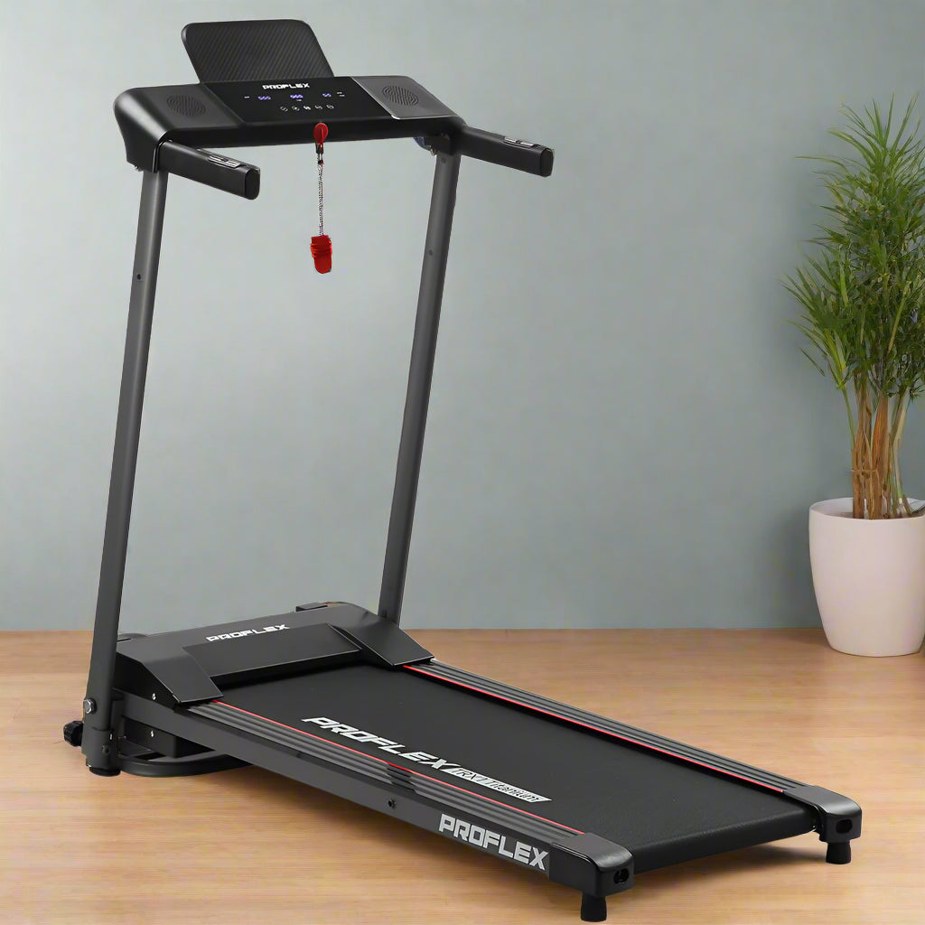Danoz Fitness - PROFLEX Treadmill Bluetooth Running Machine Foldable S ...