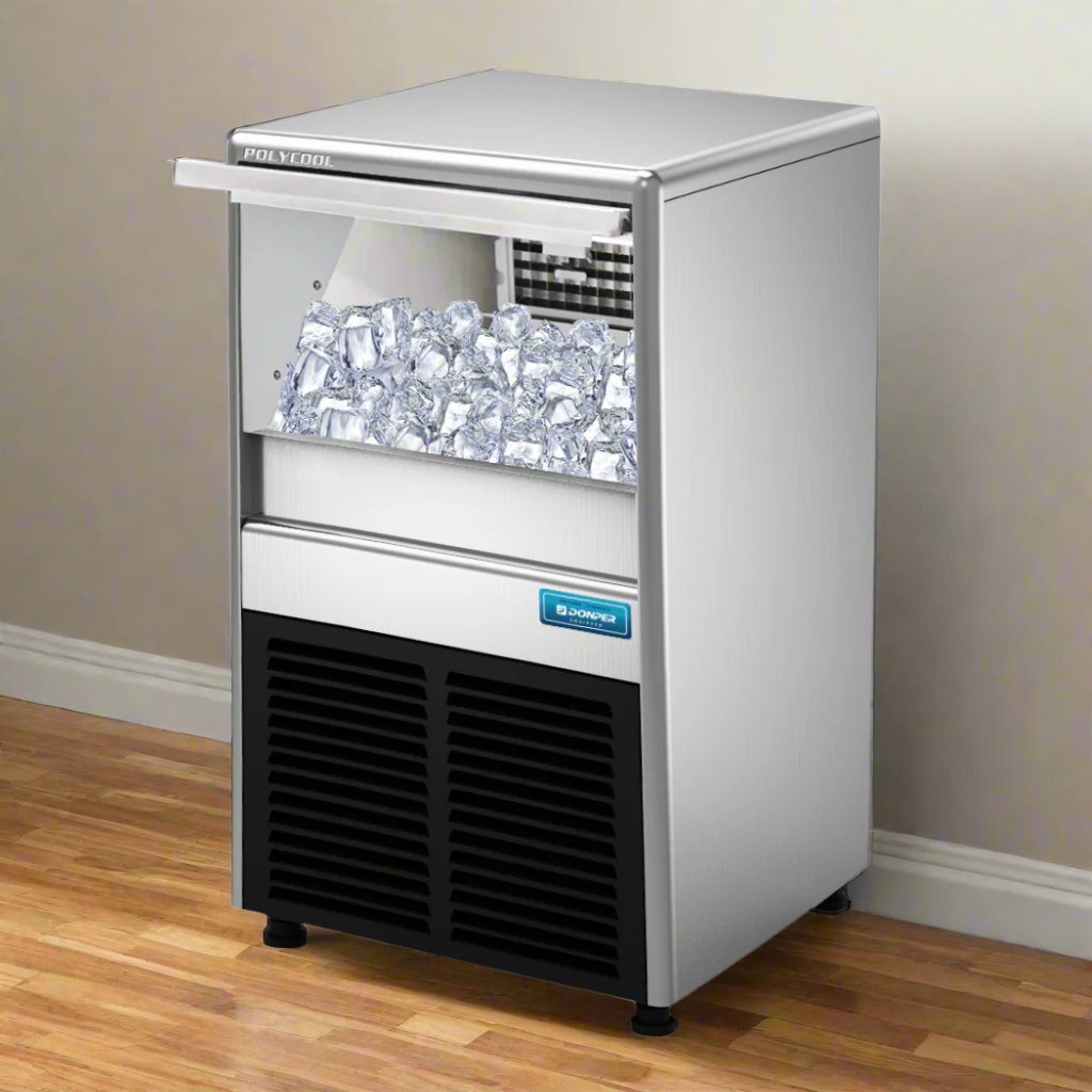 Danoz Appliances - POLYCOOL Commercial Automatic Ice Cube Maker, Free ...