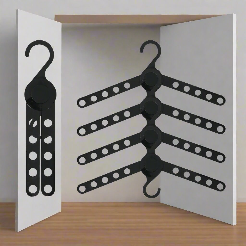 Danoz Home - 50X Plus Hanger Multiple Clothes Rack Organizer Foldable ...