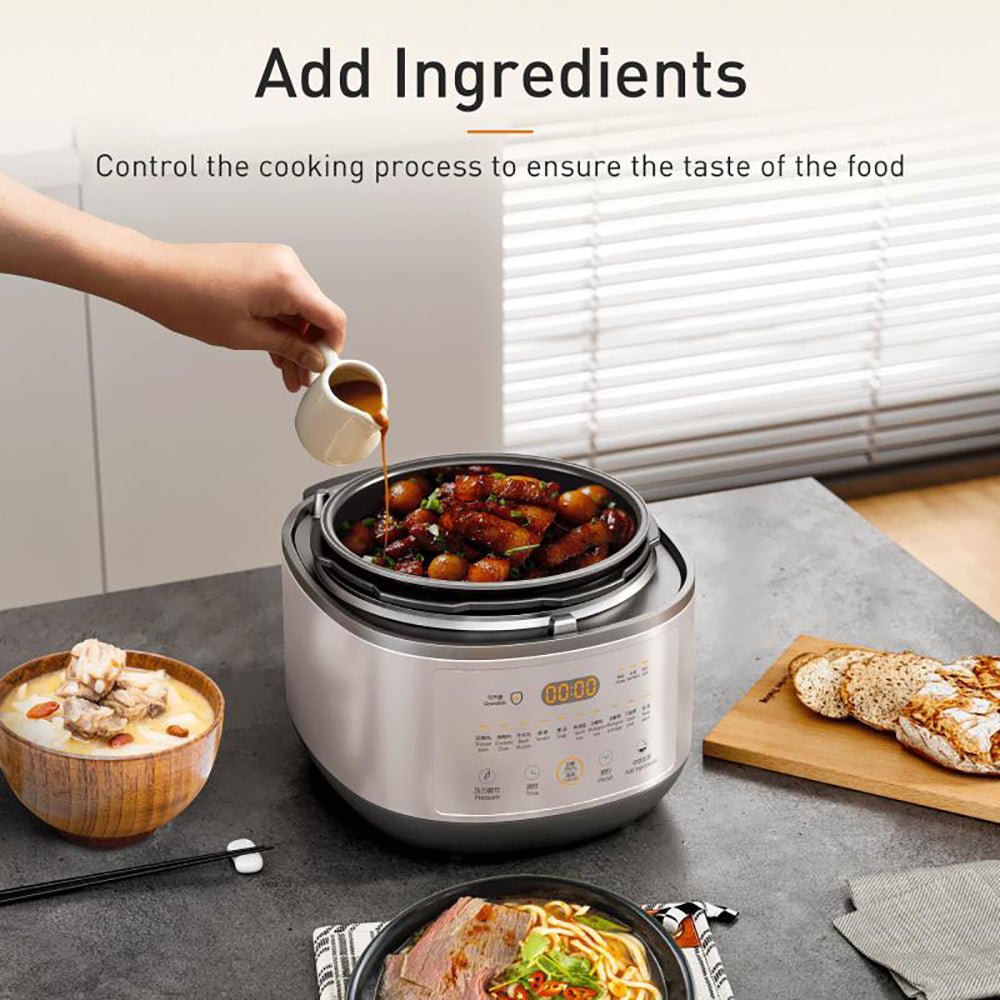 Danoz Kitchen - Induction Heating Pressure Cooker 5L Double Liner Pot ...