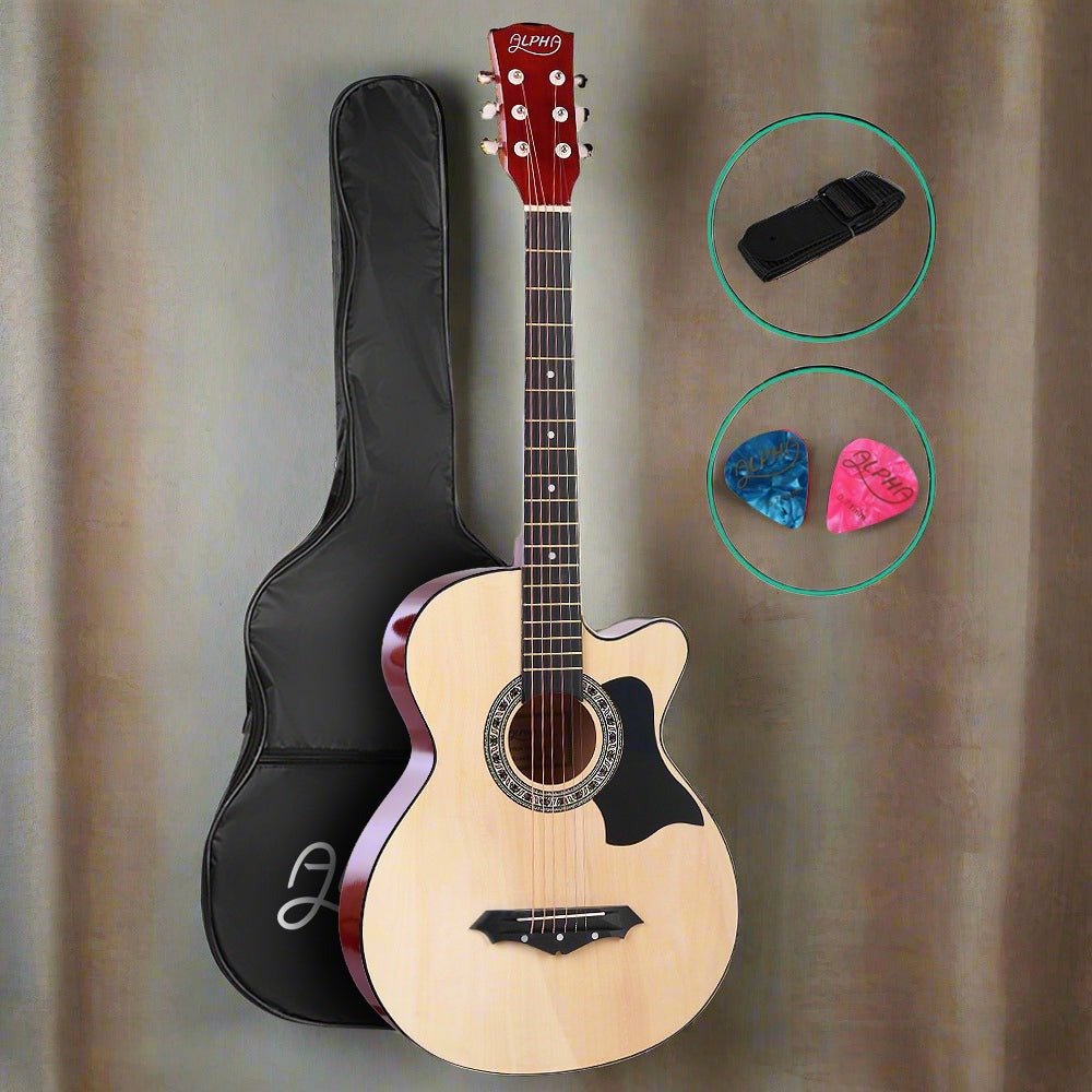 Unleash your inner musician with Danoz Direct Alpha Acoustic Guitar. C ...