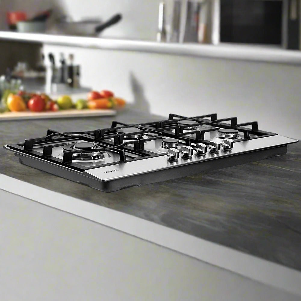 Upgrade your kitchen with Danoz Direct - Devanti Gas Cooktop! 5 burner ...