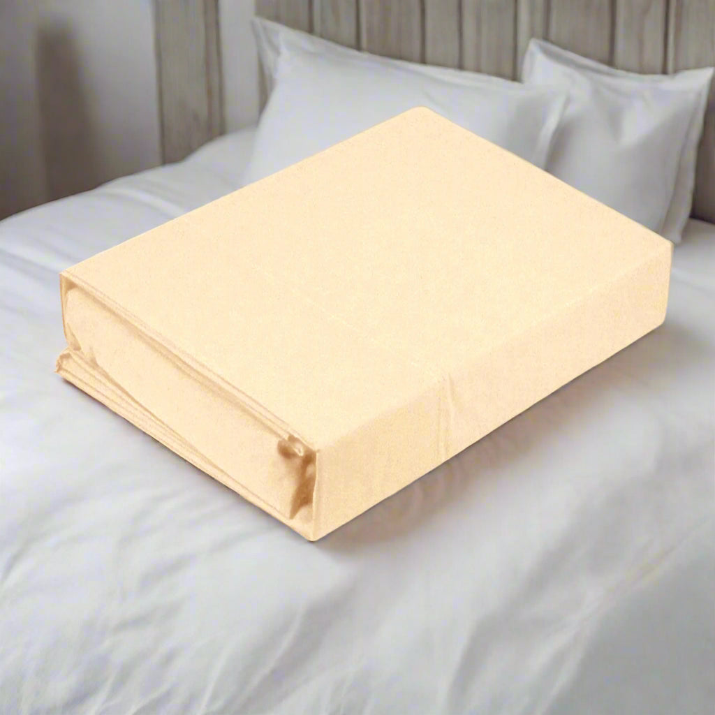 Danoz Direct - Artex Microfibre Sheet Set Queen Apricot — danozdirect